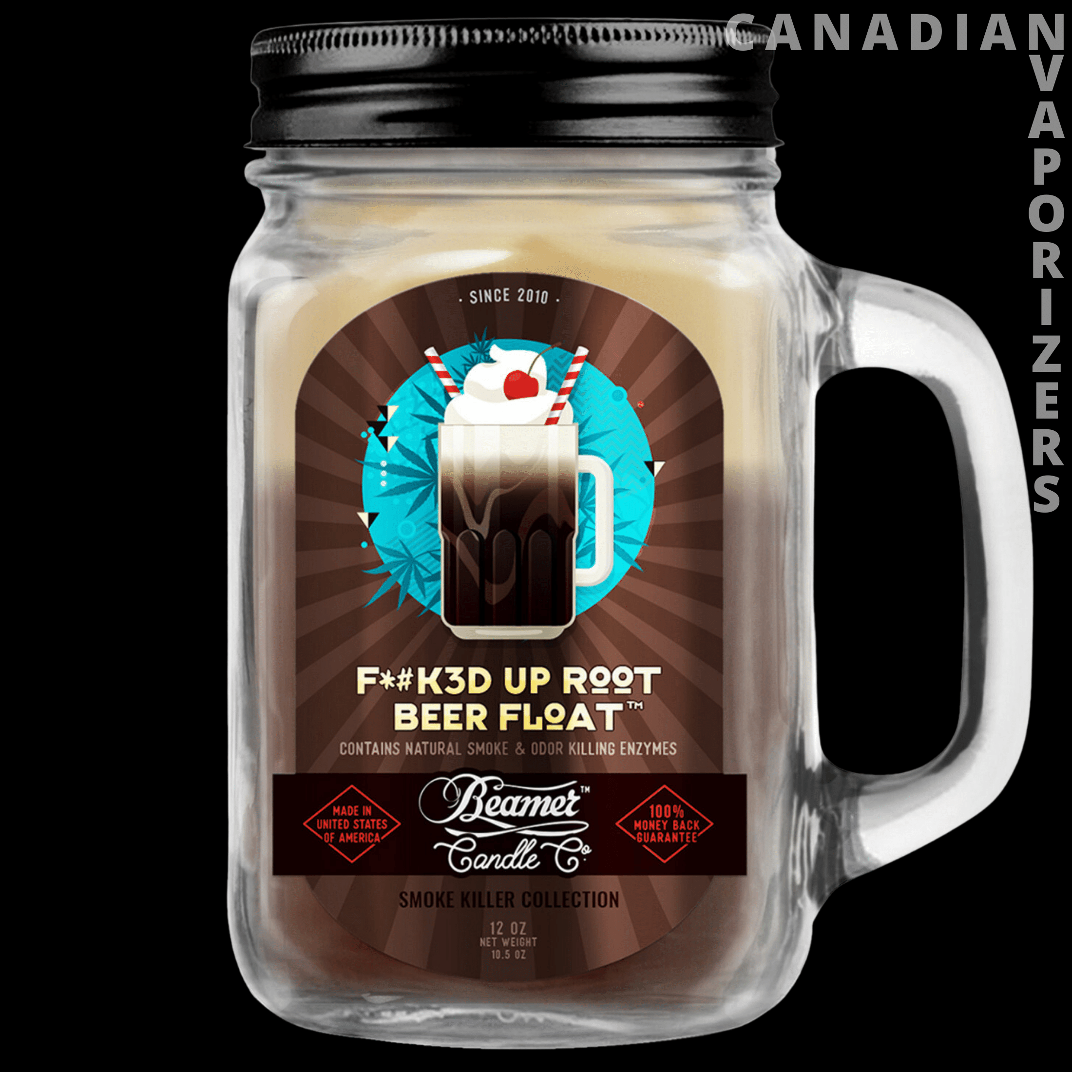 Beamer Candle Co 12oz F*#k3d Up Root Beer Candle – Canadian Vaporizers