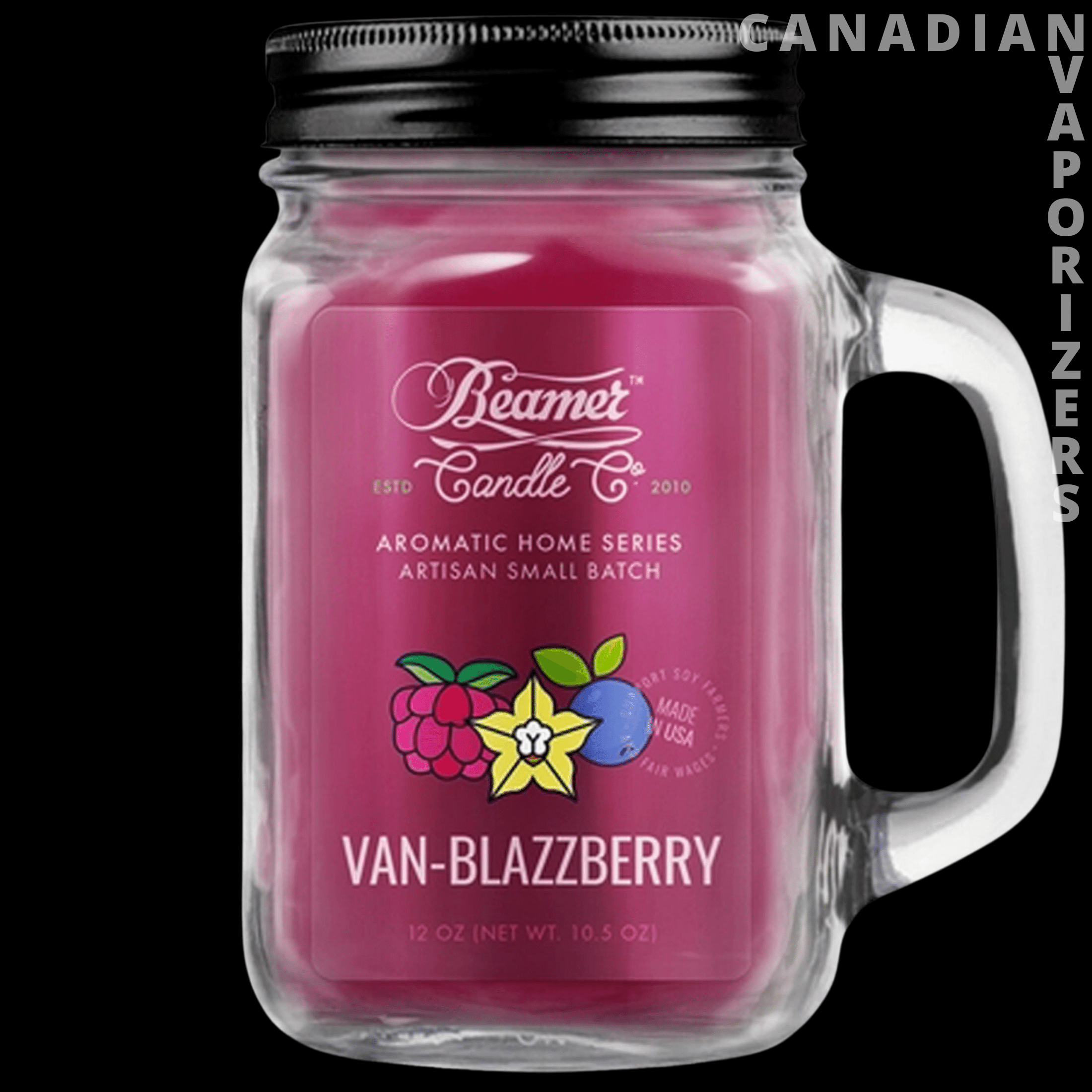 Beamer Candle Co 12oz Van-Blazzberry Candle – Canadian Vaporizers
