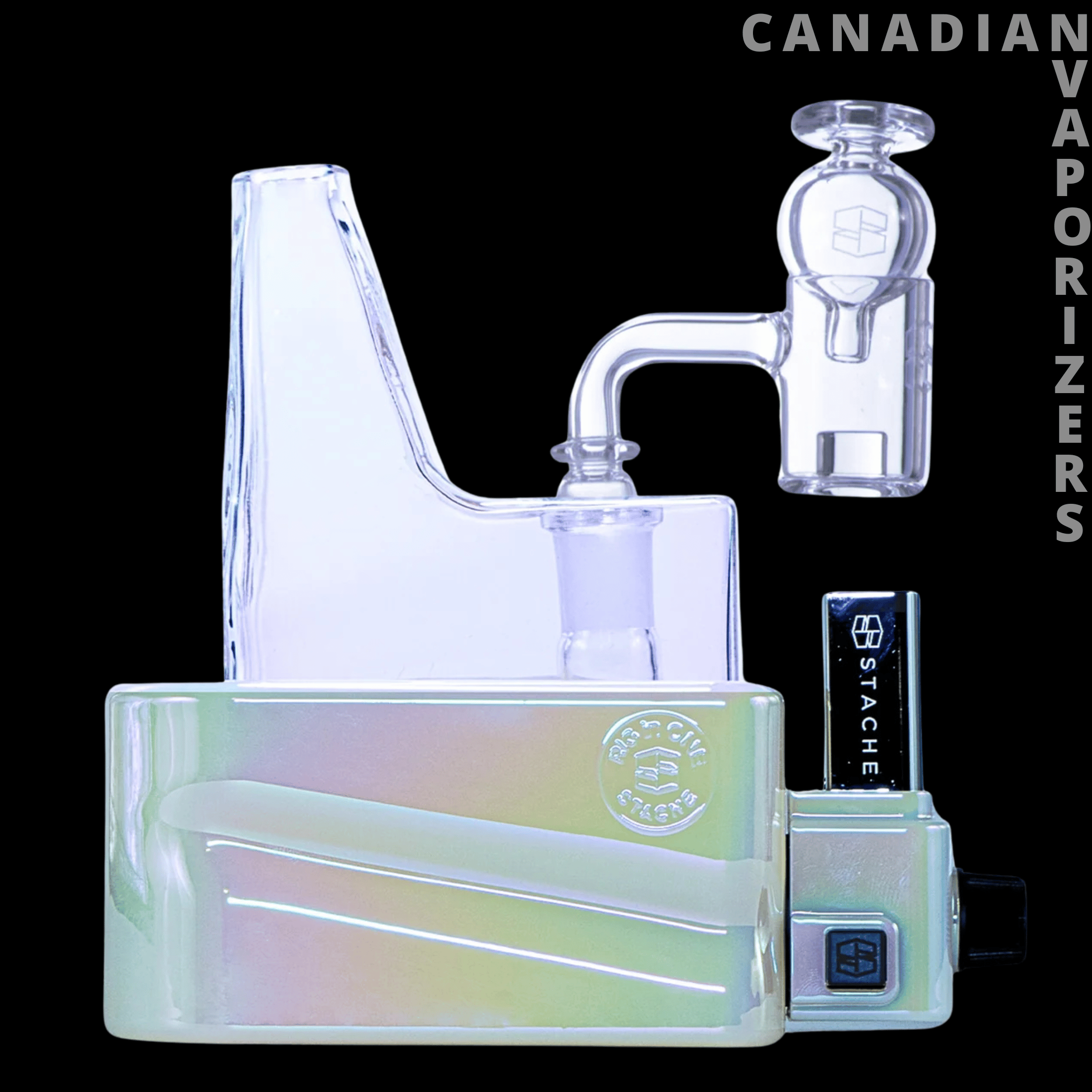 Rio Stache Rig In One Limited Edition Opal – Canadian Vaporizers