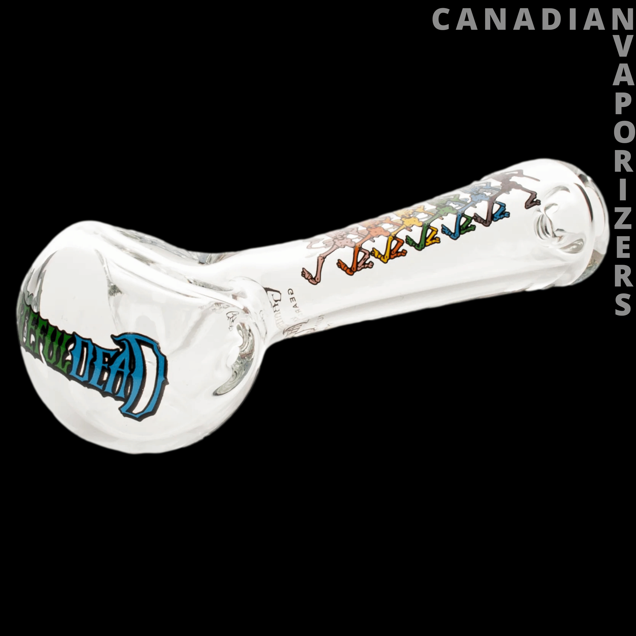 GEAR Premium 4.5" Grateful Dead Skeleton Spoon Pipe – Borosilicate Hand ...