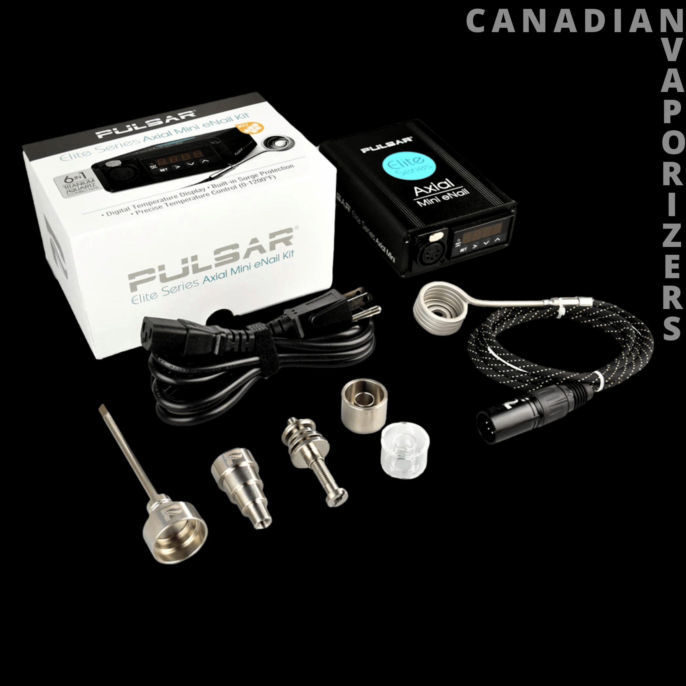 Buy Pulsar Elite Series Axial Mini eNail | Canada – Canadian Vaporizers