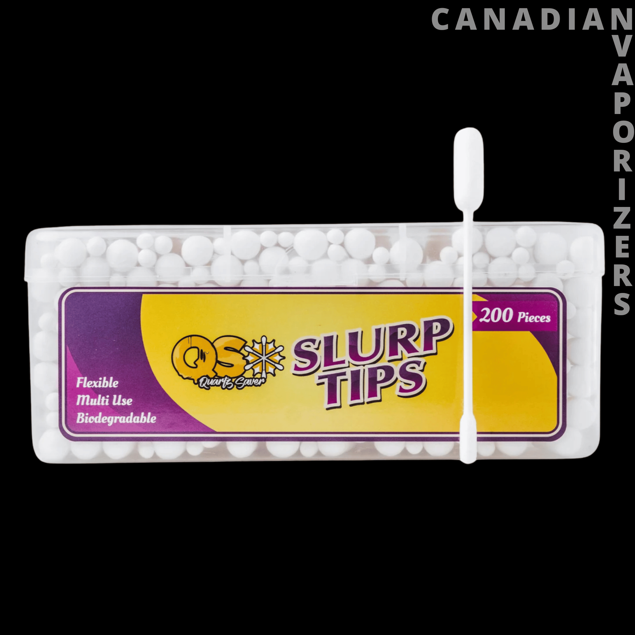 Quartzsaver Slurp Tips - Organic Bamboo Cotton Swabs for Bangers & Rigs ...