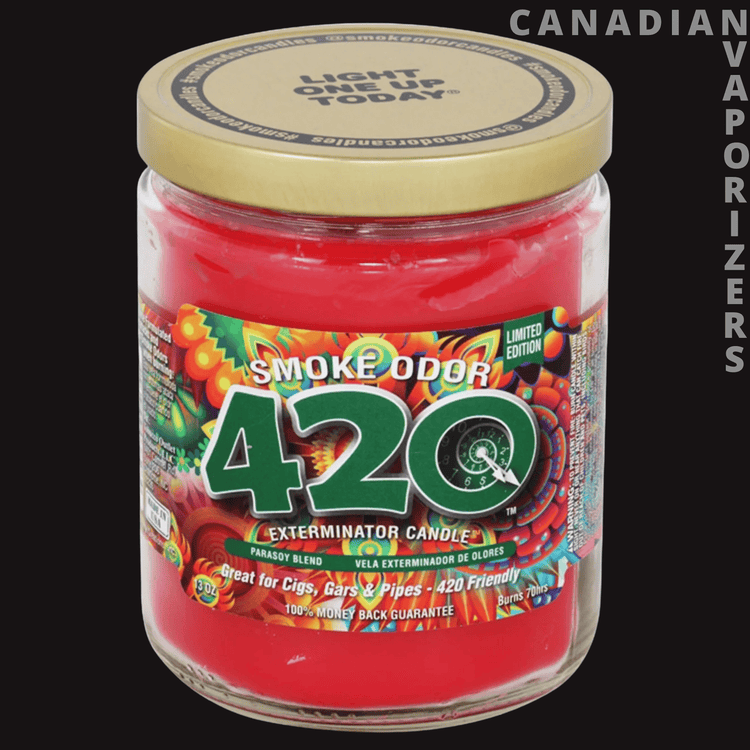 Smoke Odor 13oz 420 Candle – Canadian Vaporizers