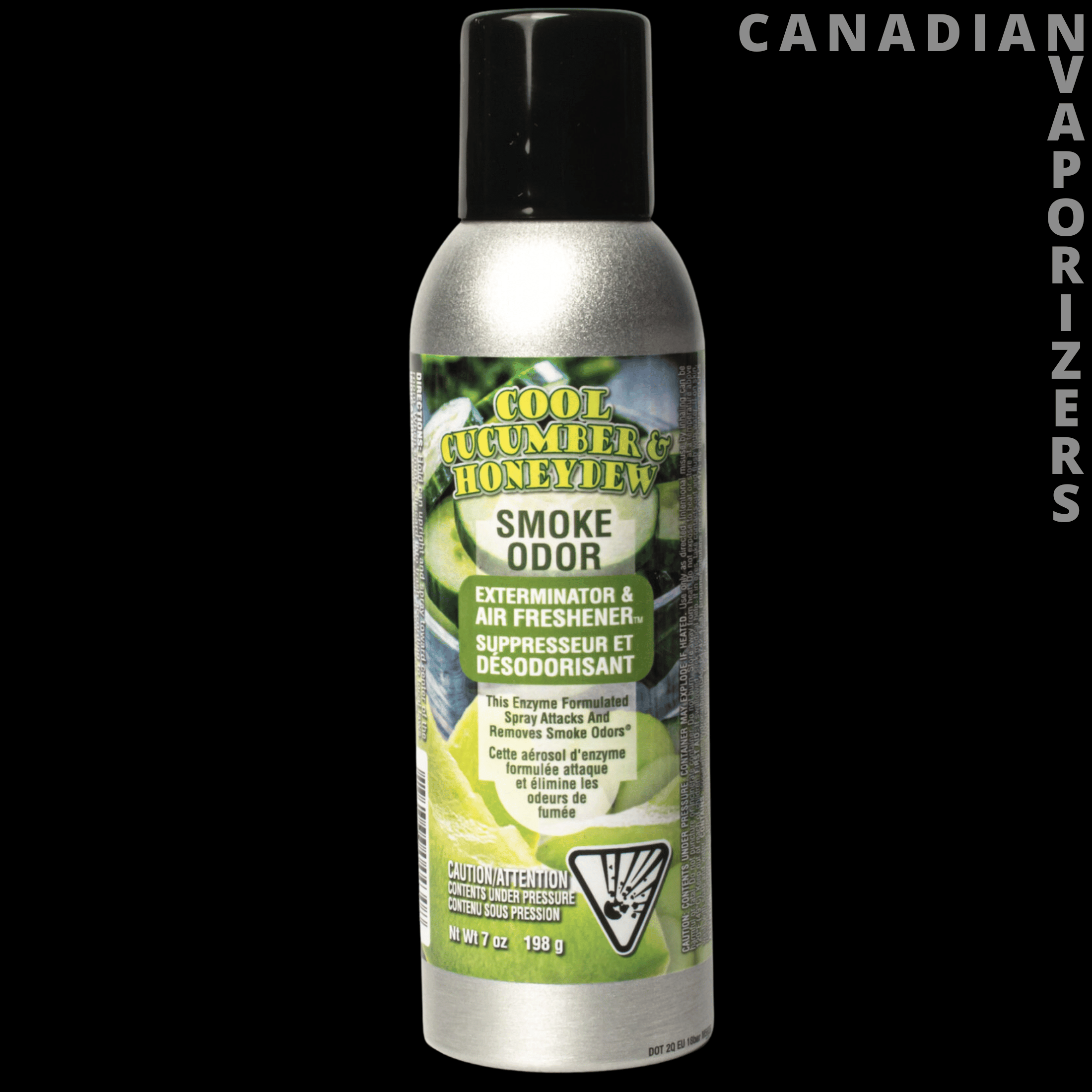 Smoke Odor 7oz Cool Cucumber & Honeydew Spray – Canadian Vaporizers