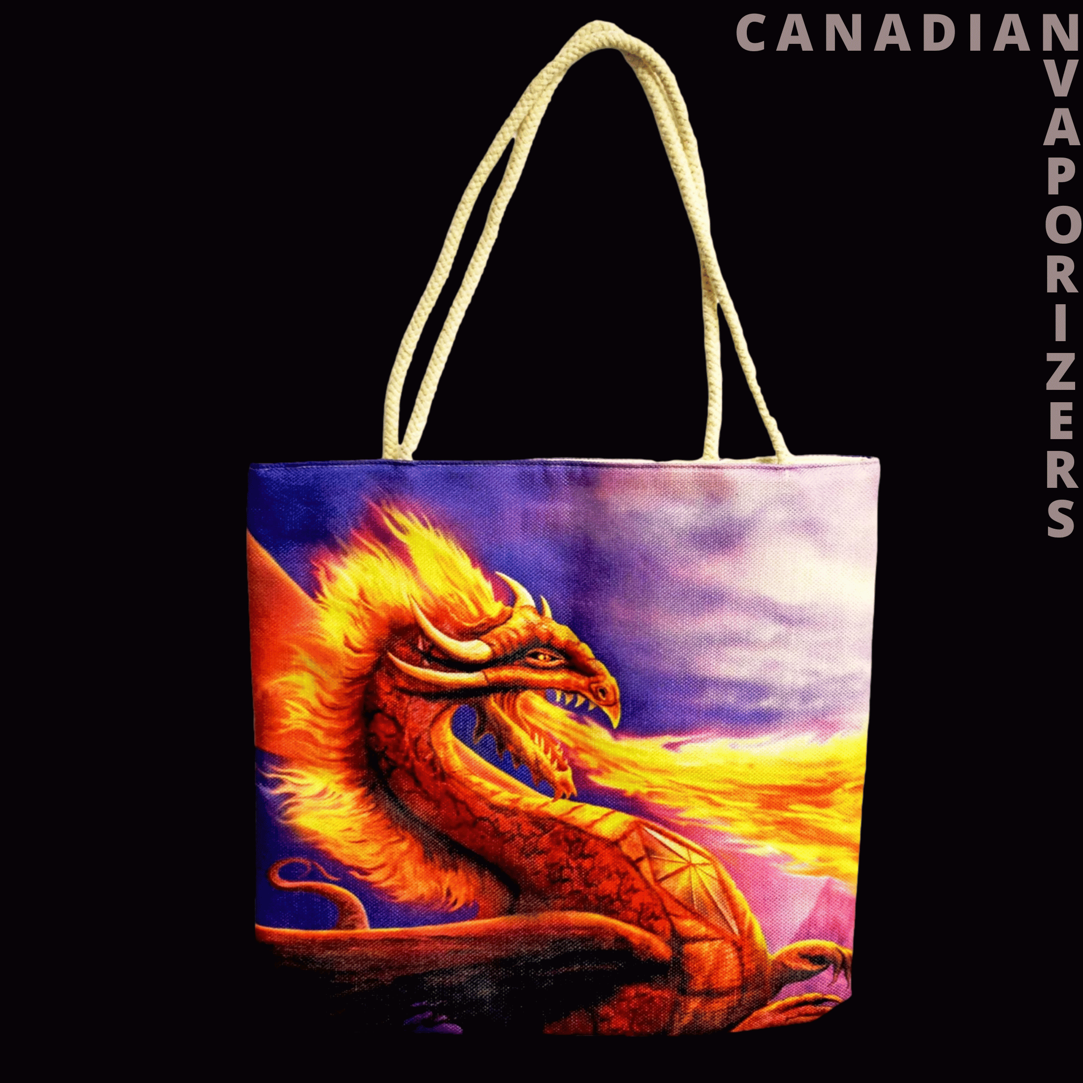 Techno Jute Tote Bag – Canadian Vaporizers