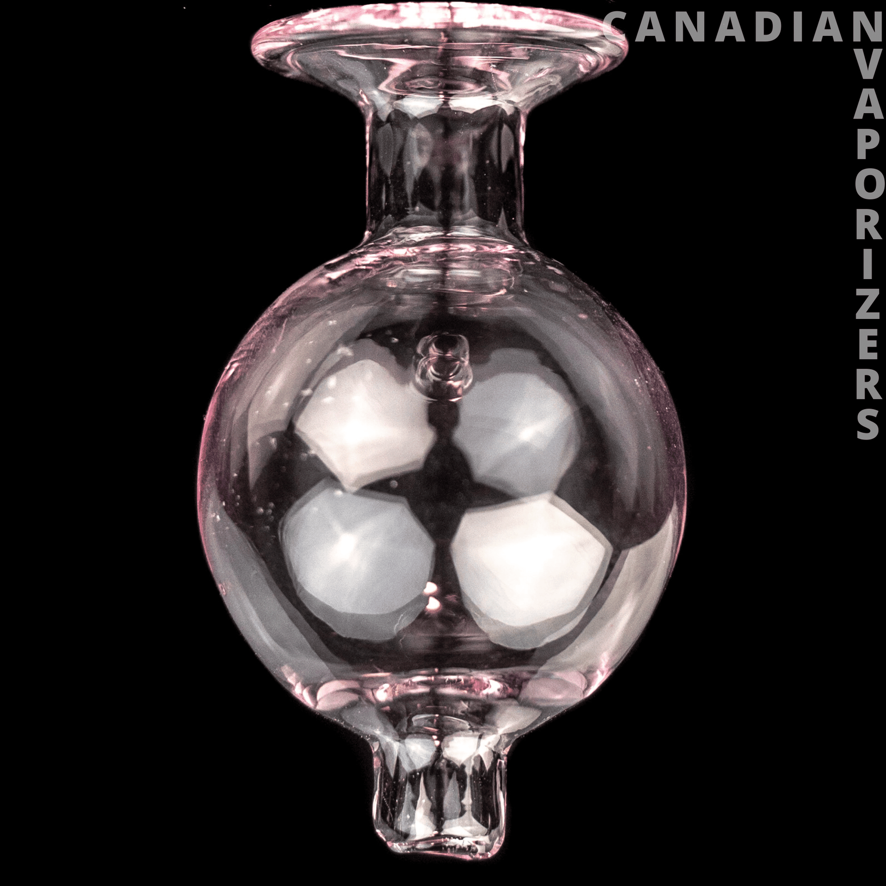 Pink Flat Top Carb Cap – Canadian Vaporizers
