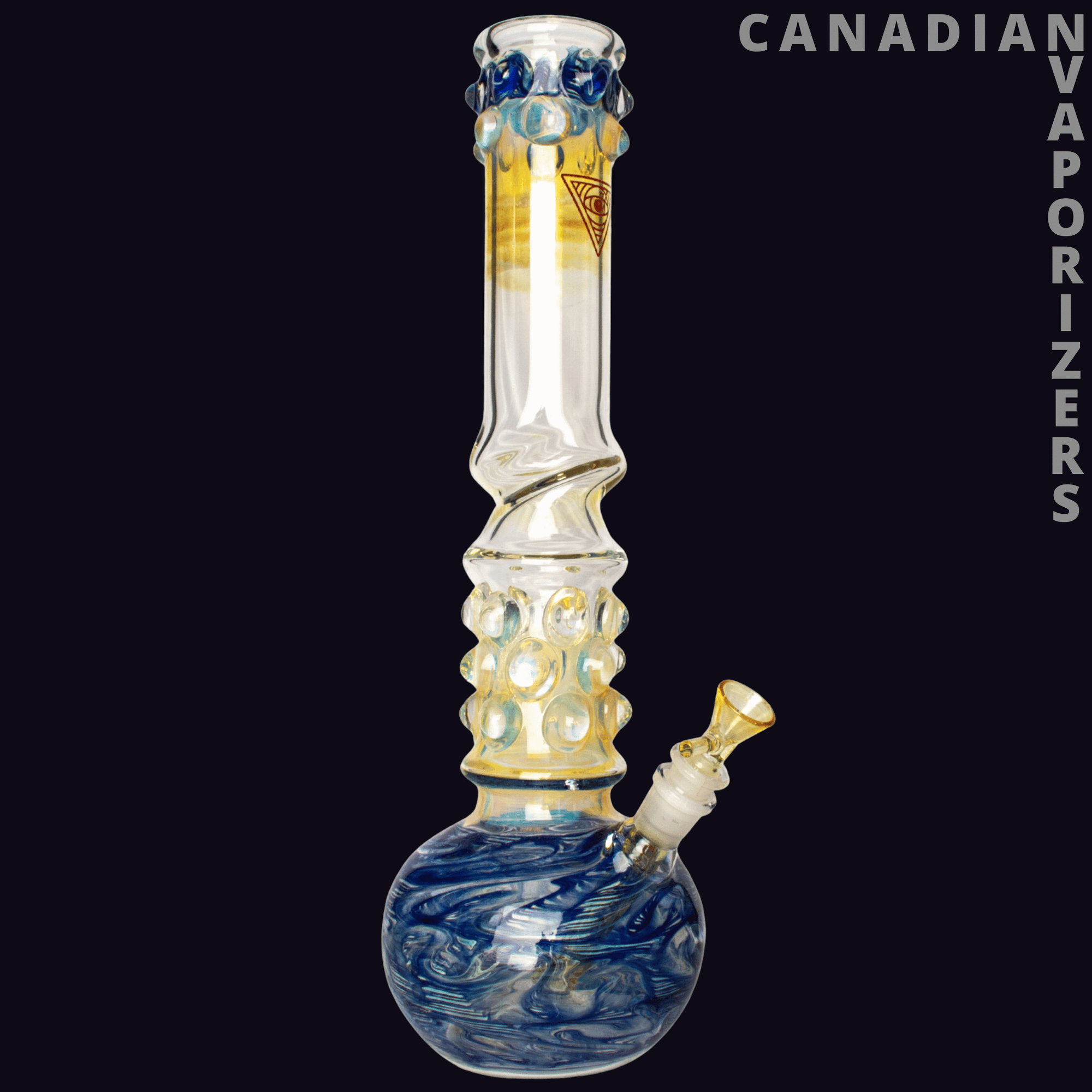 Red Eye Glass 16" Mega Marble Bubble Base Water Pipe (Limited Edition ...