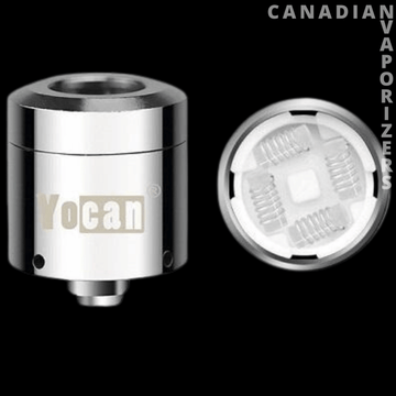 Yocan Loaded Vaporizer Quartz QUAD Coils – Canadian Vaporizers
